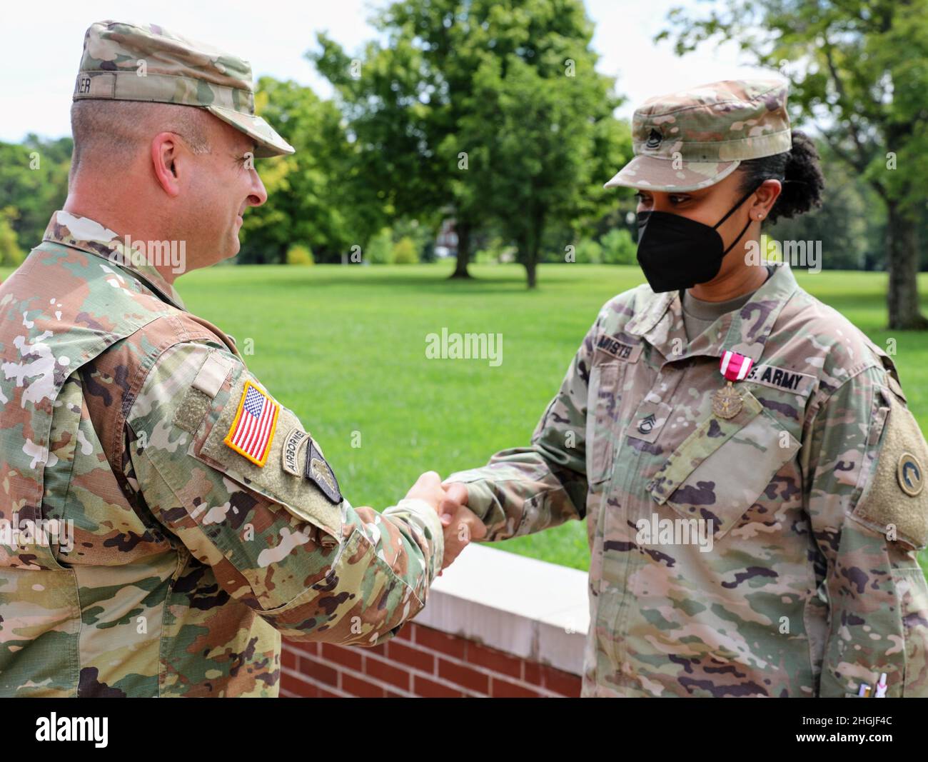 Lt. Col. Travis Trainer, command inspector general, 1st Theater ...