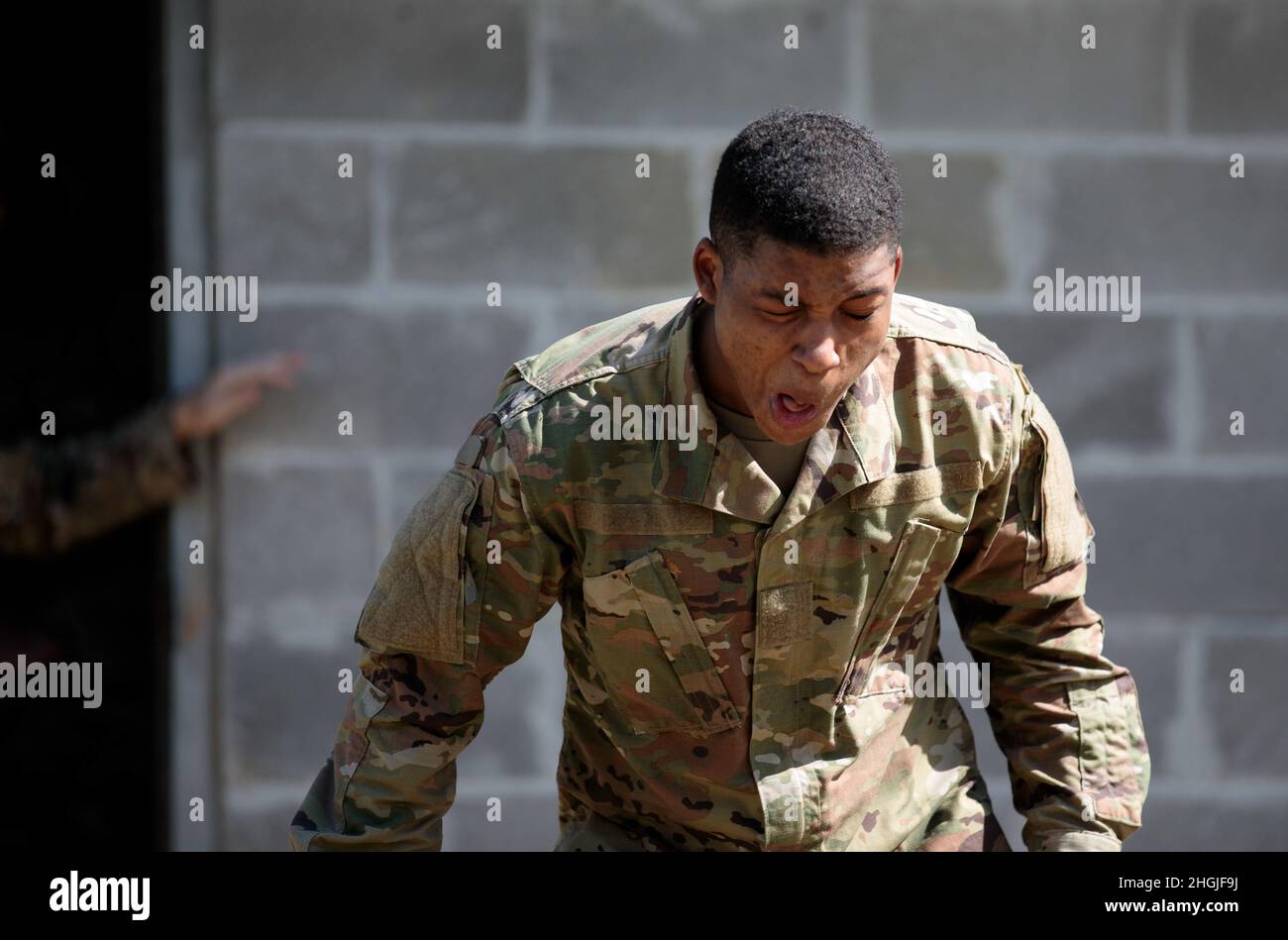 A Soldier from the 447th Military Police Company based in North Canton ...