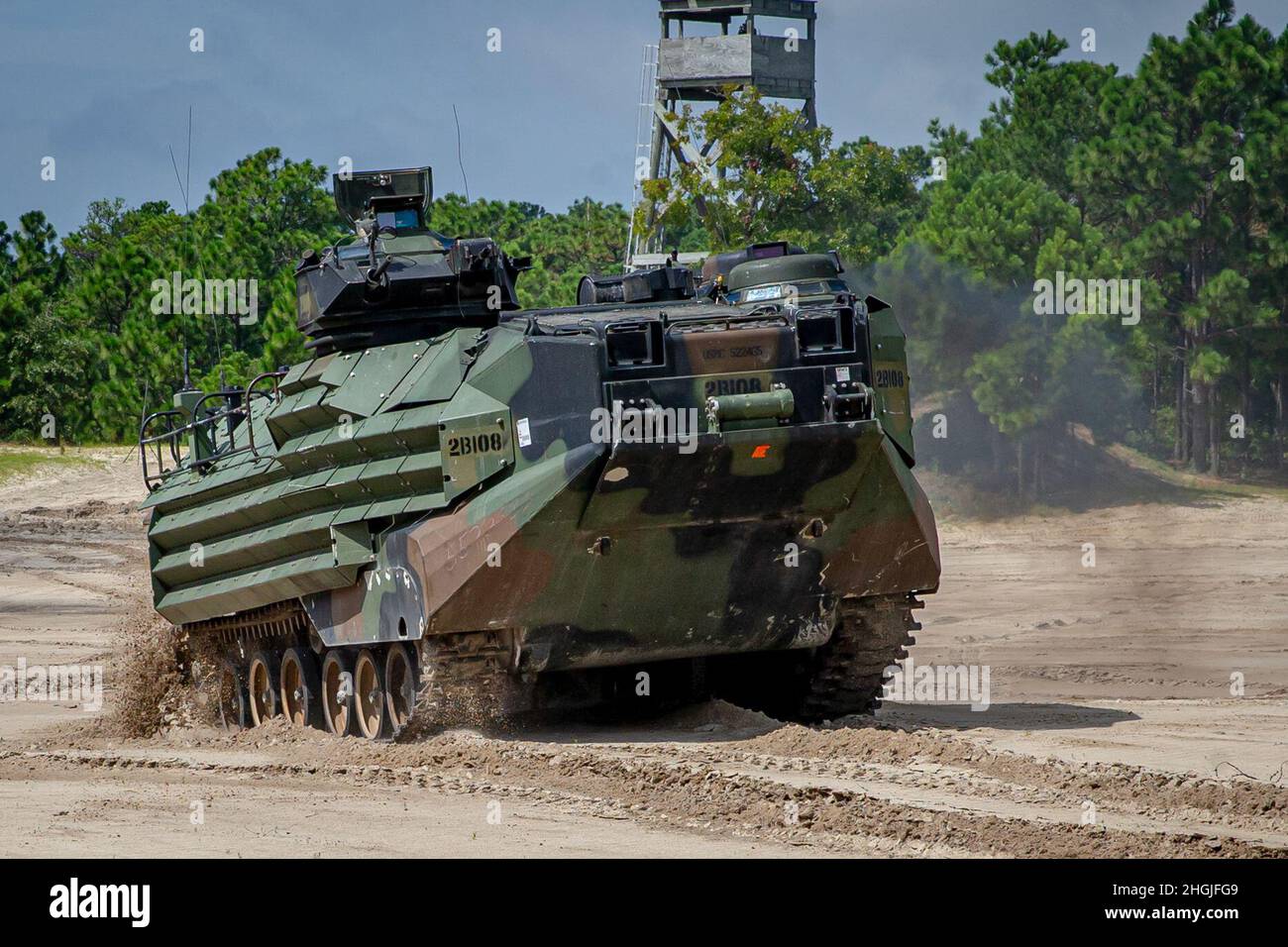 U.S. Marines with 2d Assault Amphibian Battalion, 2d Marine Division ...