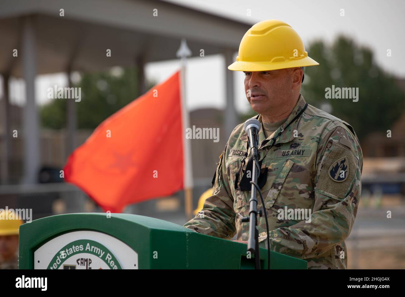 U.S Army Reserve Maj. Gen. Alberto C. Rosende, commanding general of ...