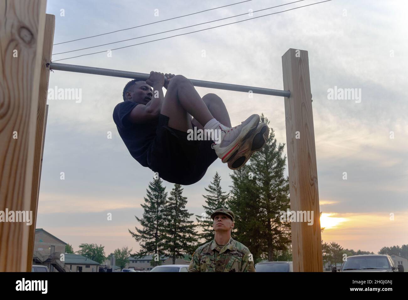 Spc. Johnson Ongenyo, a motor transport operator assigned to 1-125 ...