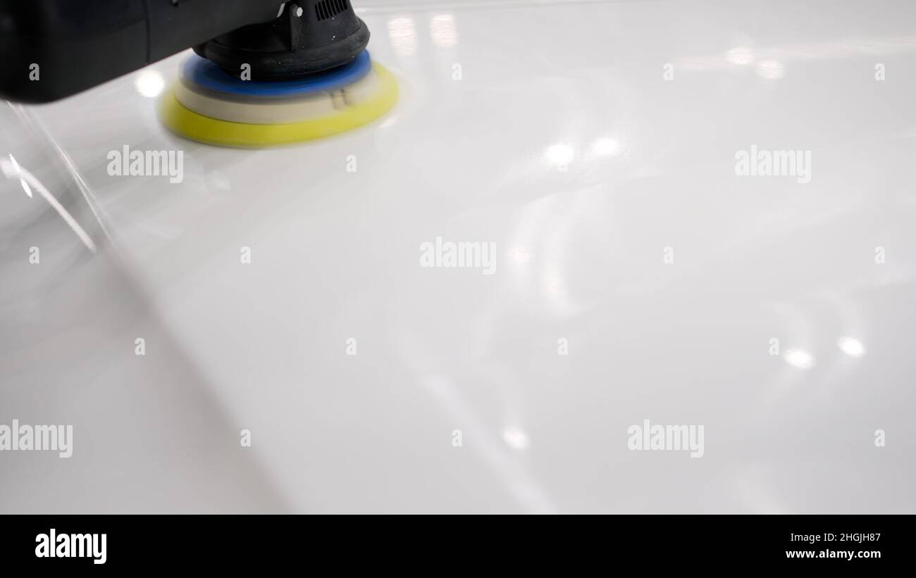 Power polisher car detailing hi-res stock photography and images - Alamy