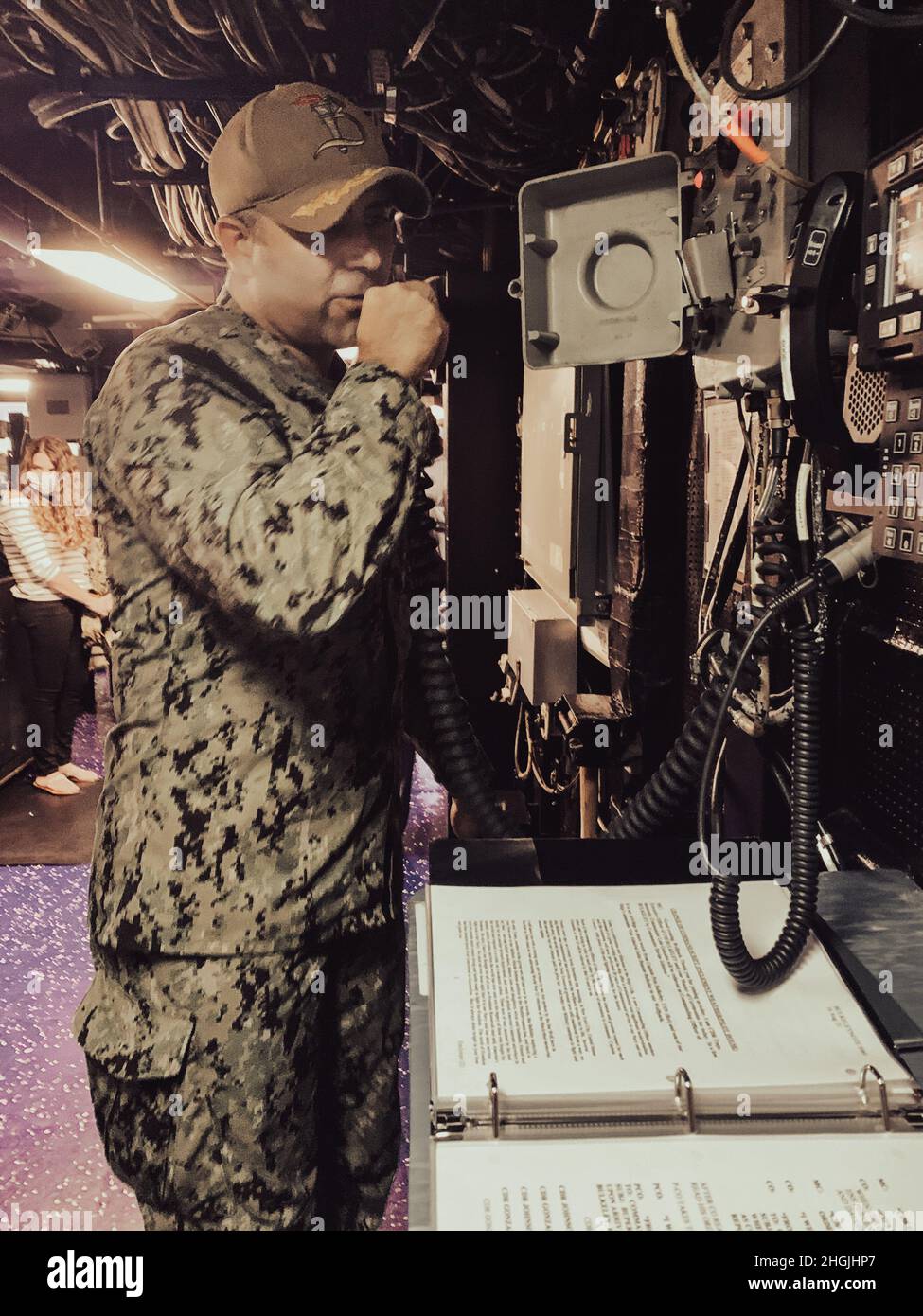 Commander Luis A. Gonzales, commanding officer USS Bulkeley (DDG 84 ...