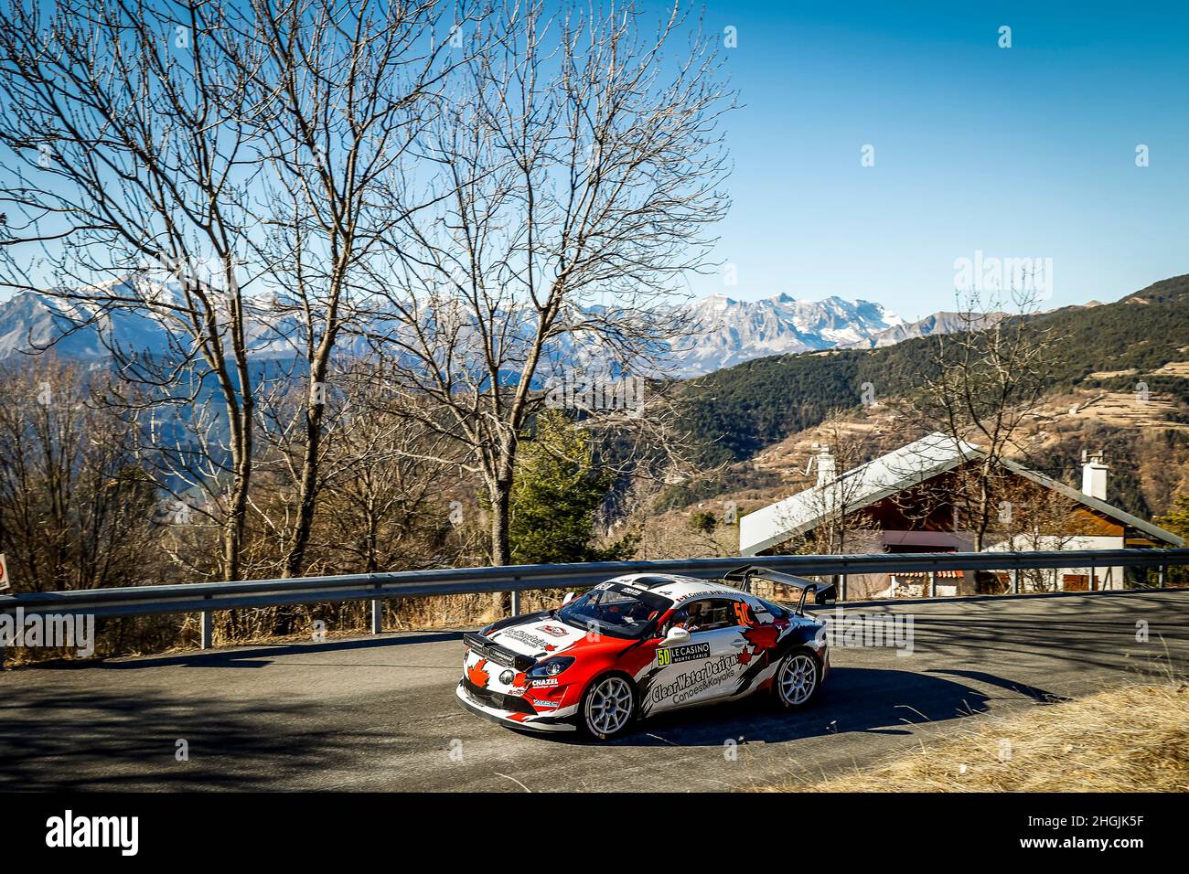 Monte Carlo, Monaco. 21st Jan, 2022. 50 Ian CRERAR (CAN), Elise RACETTE ...