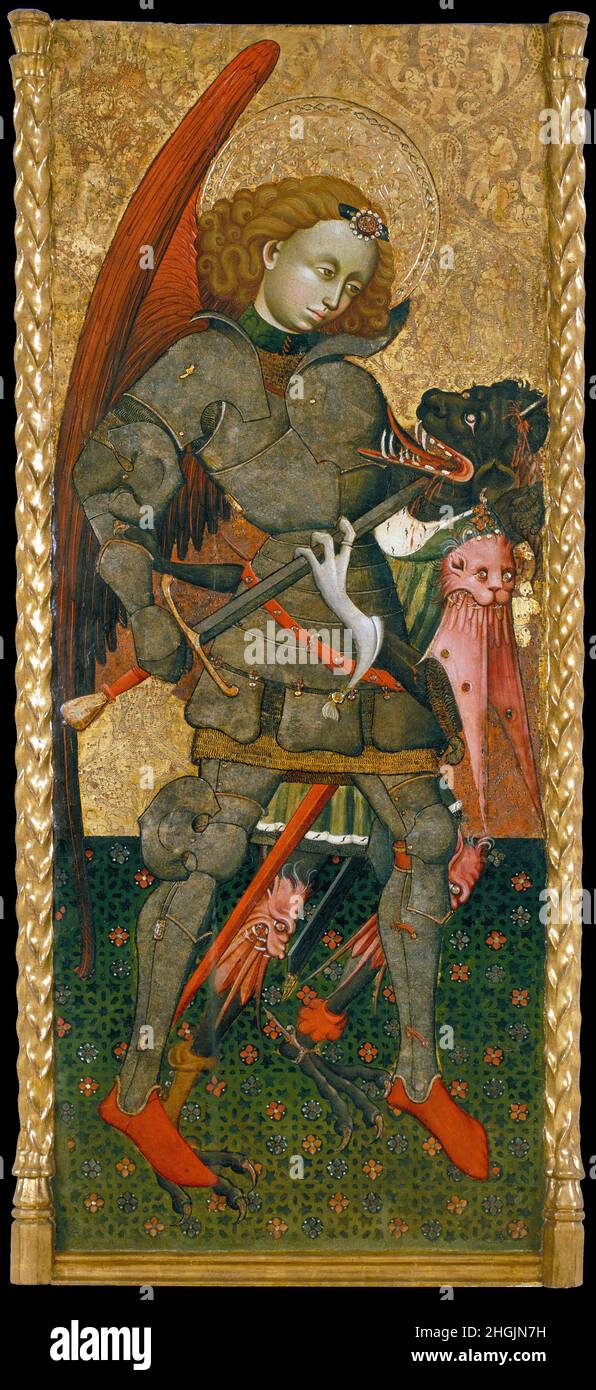 Blasco de Grañén - Saint Michael the Archangel Stock Photo - Alamy