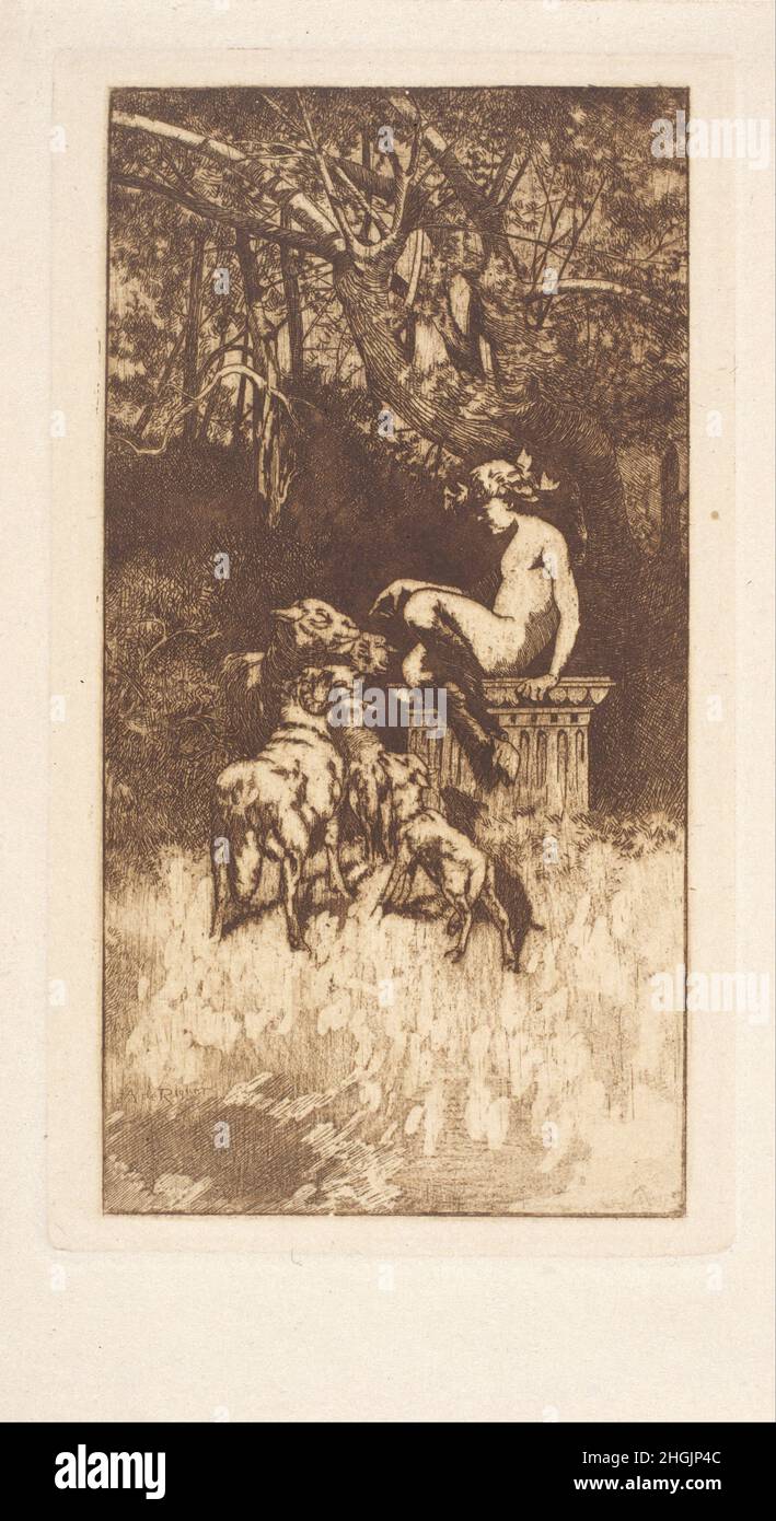 Alexandre de Riquer - Allegorical Composition Stock Photo - Alamy