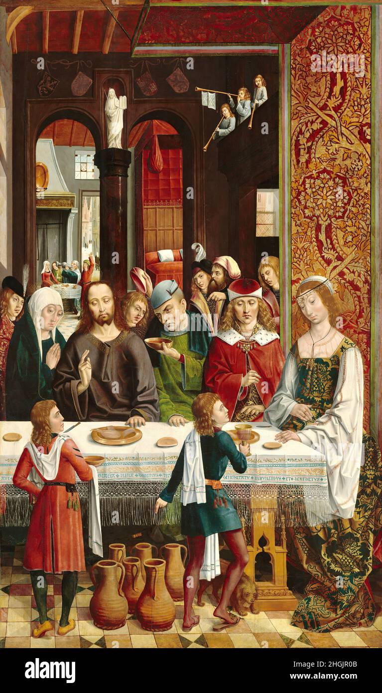 The Marriage at Cana - 1495 97c. - olio su tavola 137,1 x 92,7 cm ...