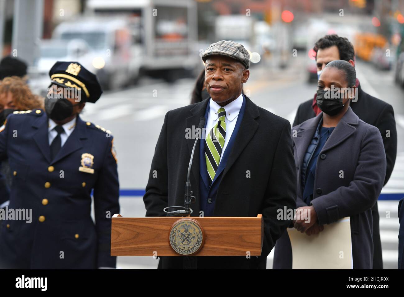 City Mayor Eric Adams today was joined by New York City Department of ...