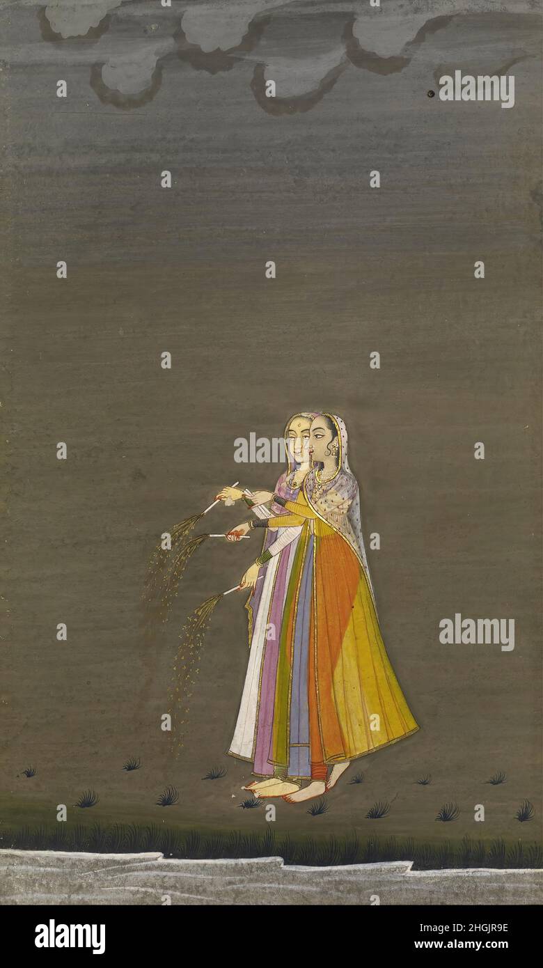 Two nautch girls hi-res stock photography and images - Alamy