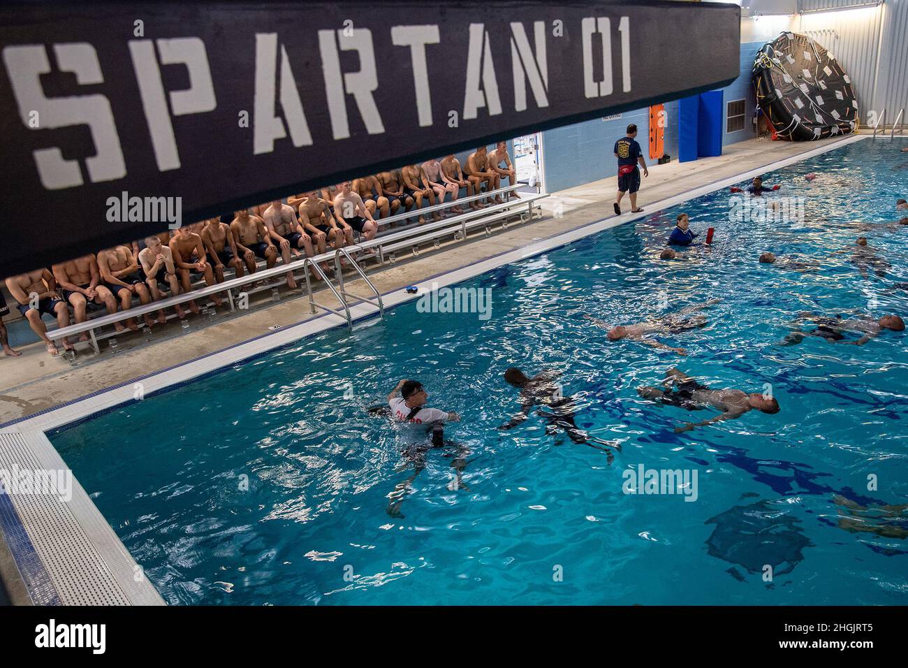Third class swim qualification hi-res stock photography and images - Alamy