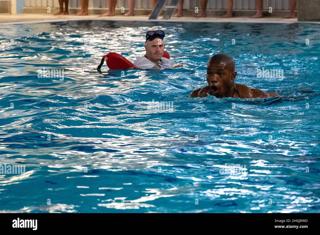 Third class swim qualification hi-res stock photography and images - Alamy