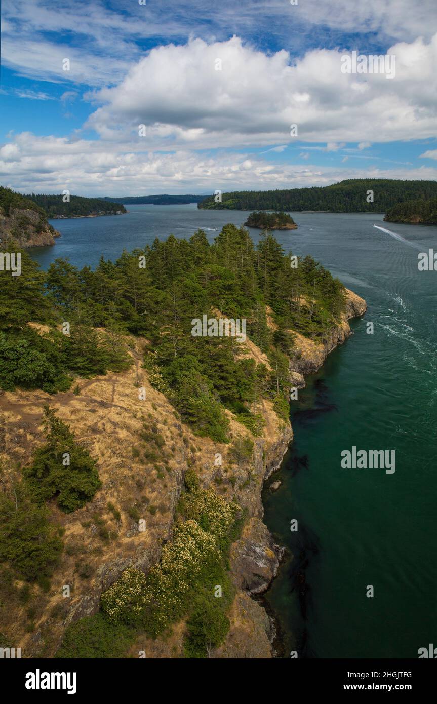 Deception pass washington hi-res stock photography and images - Alamy