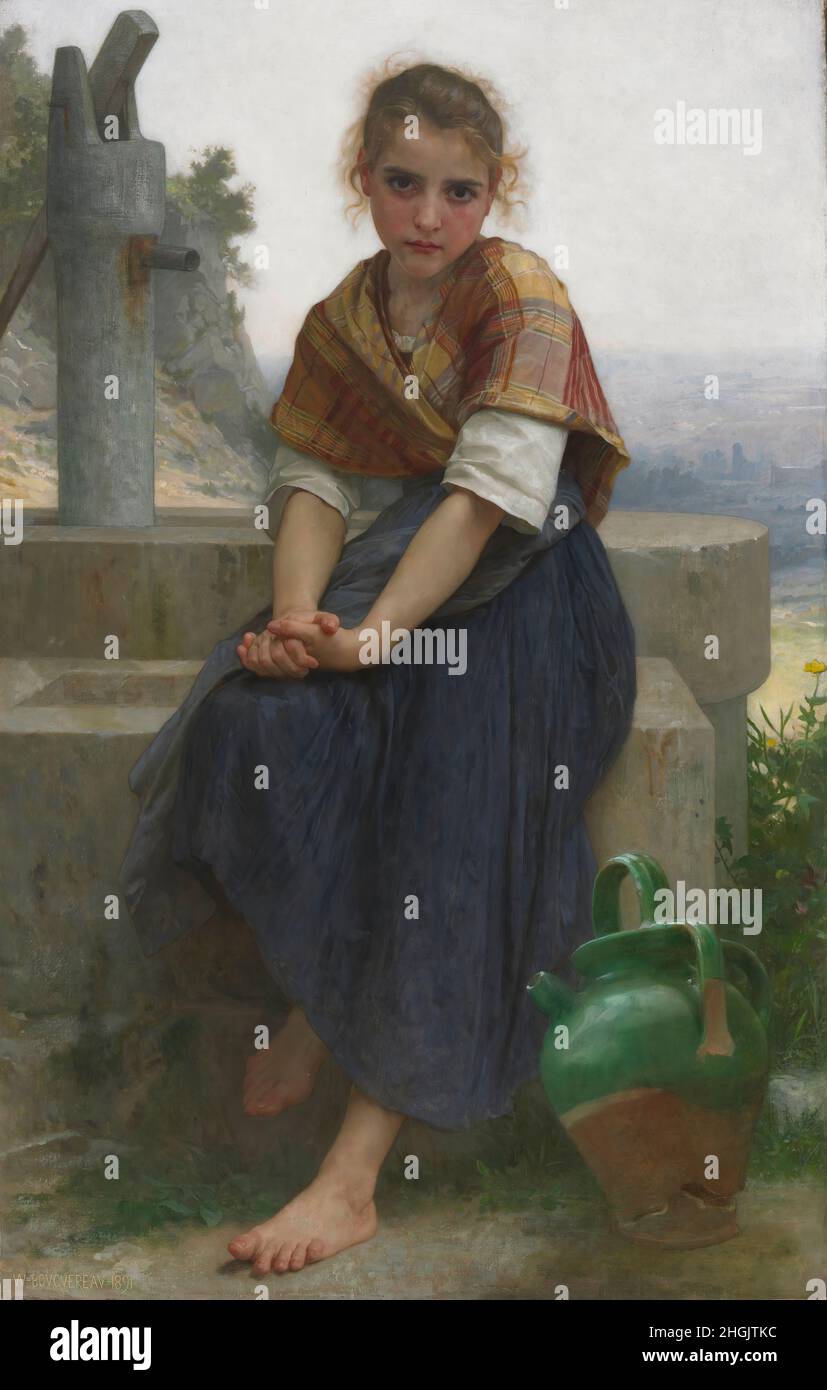 The broken pitcher - 1891 - oil on canvas 134,6 x 83,8 cm ...