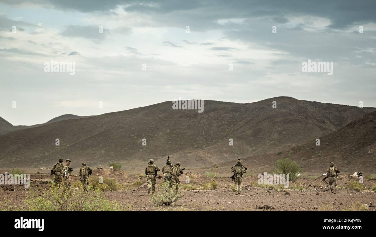 U.S. Army infantrymen with Task Force Iron Gray, Combined Joint Task ...
