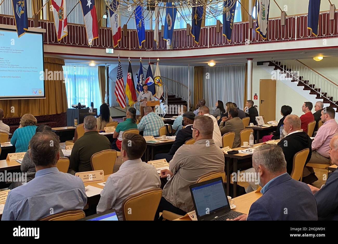 The commander of the 405th Army Field Support Brigade, Col. Brad Bane ...