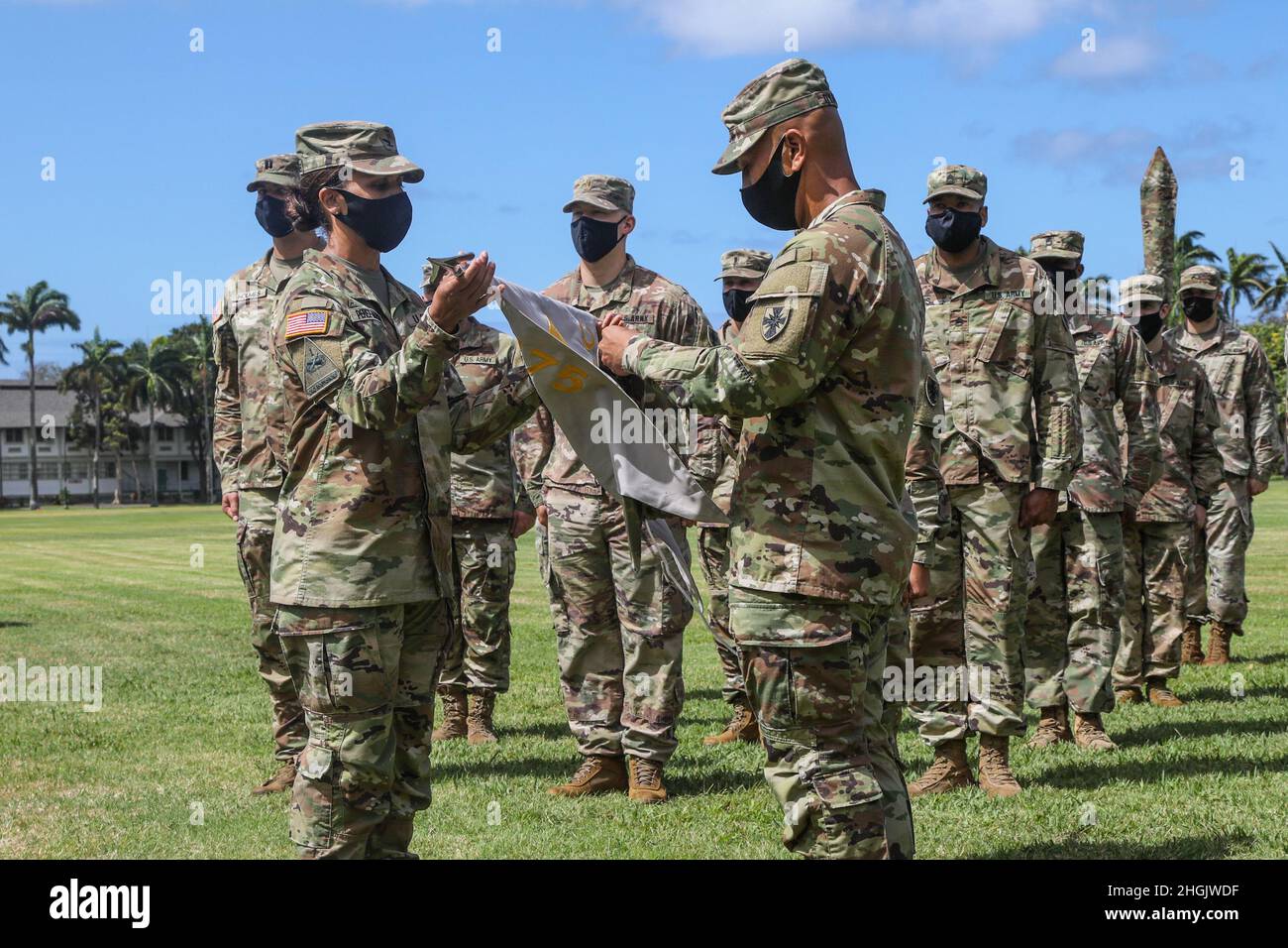 Commanding General of the 8th Theater Sustainment Command, Maj. Gen ...