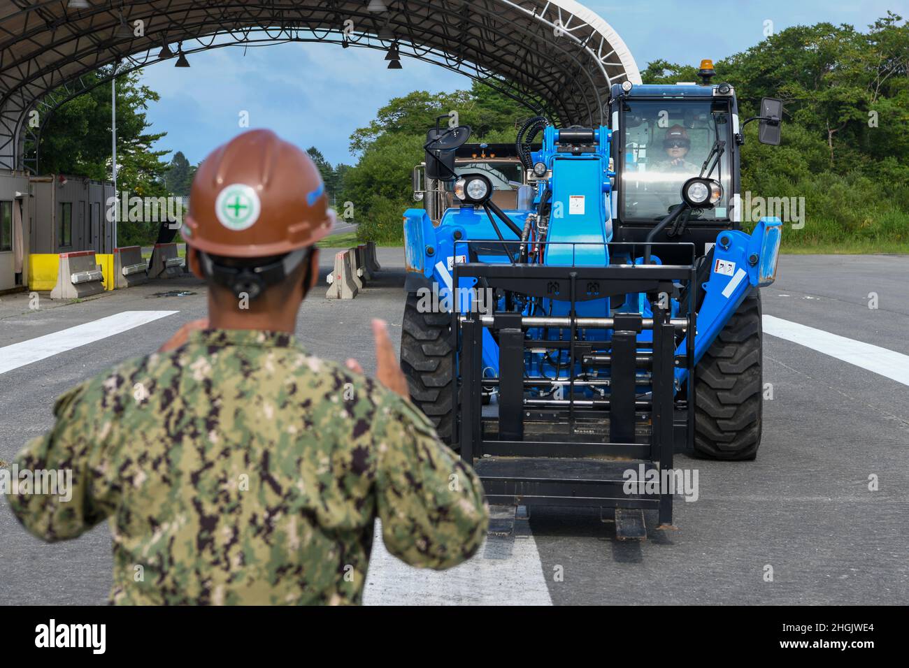 MISAWA, Japan (Aug. 24, 2021) – Builder 1st Class Anthonyl Cabrera ...