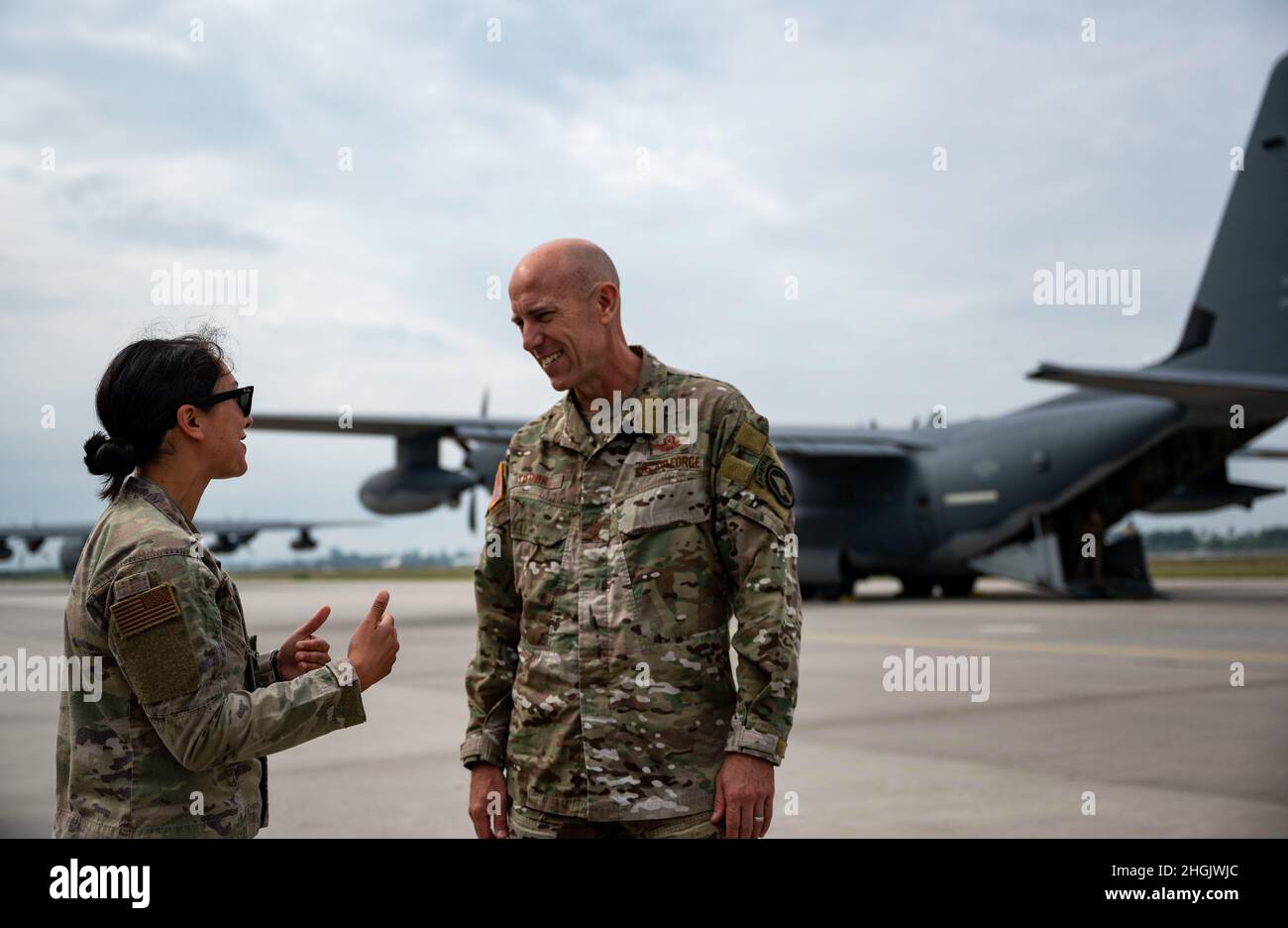 U.S. Air Force Maj. Gen. David Tabor, Special Operations Command Europe ...