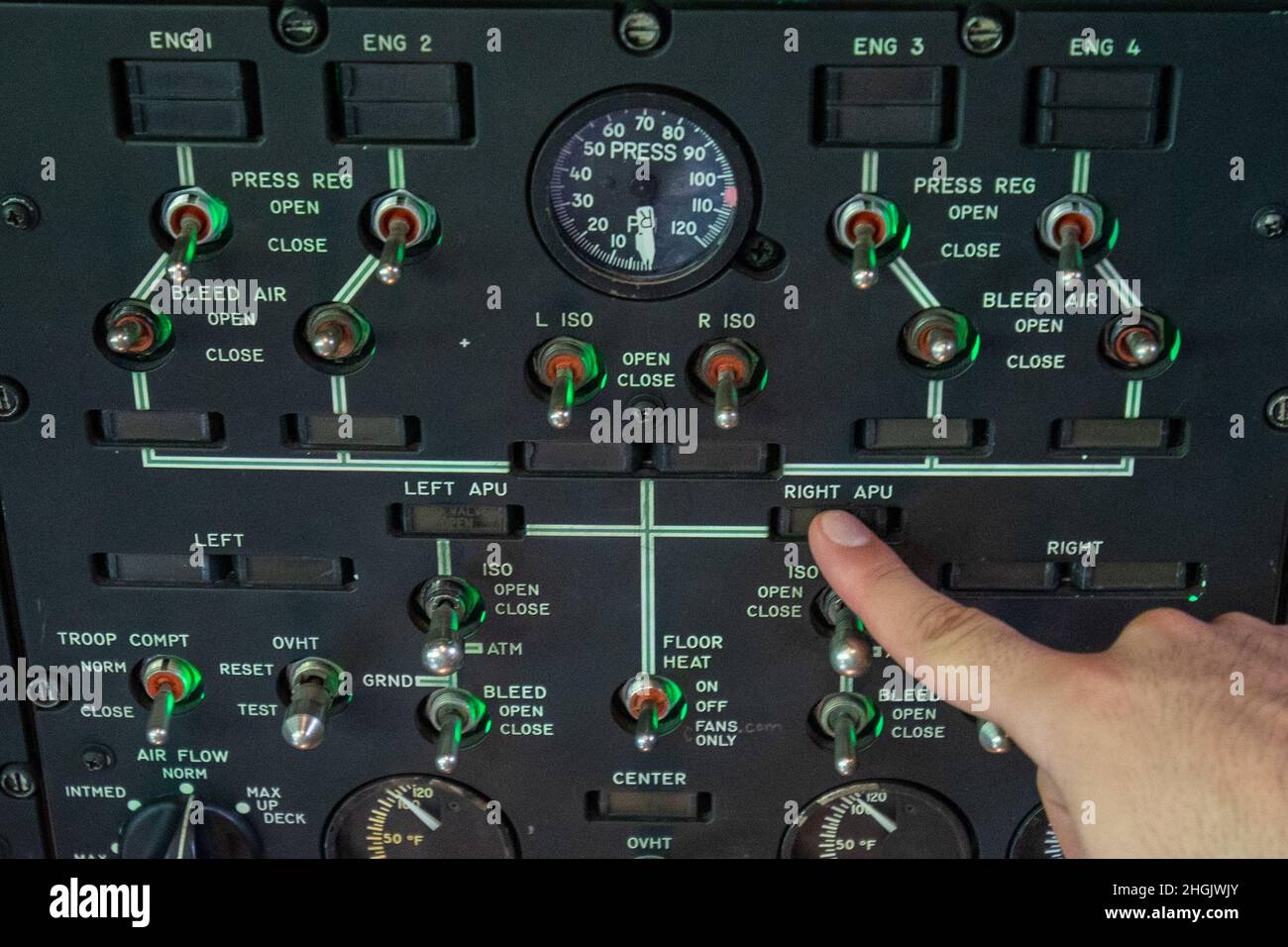 Staff Sgt. Adrian Diaz Jr., 730th Air Mobility Squadron engine shop NCO ...