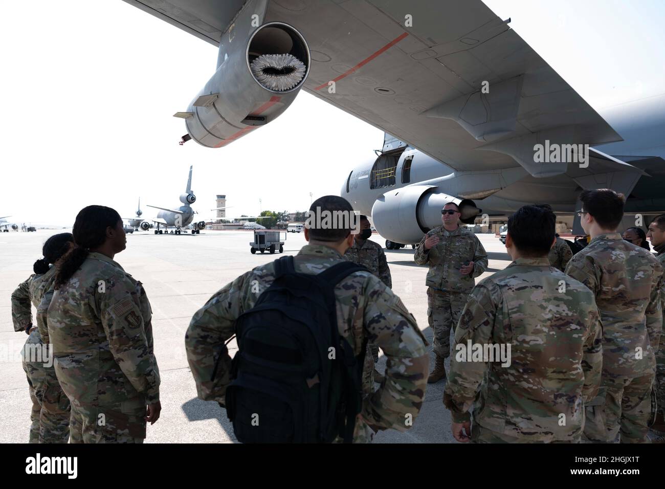 U.S. Air Force Tech. Sgt. Mathew Smith, 60th Maintenance Group KC-10 ...