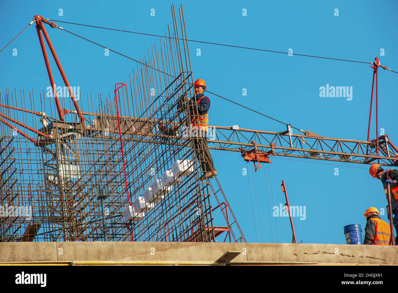 With load of rebar hi-res stock photography and images - Alamy