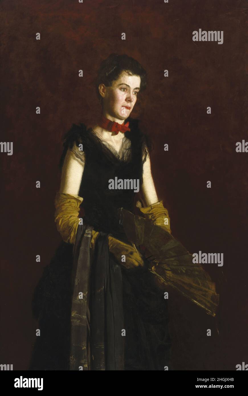 Thomas Eakins - Letitia Wilson Jordan Stock Photo - Alamy