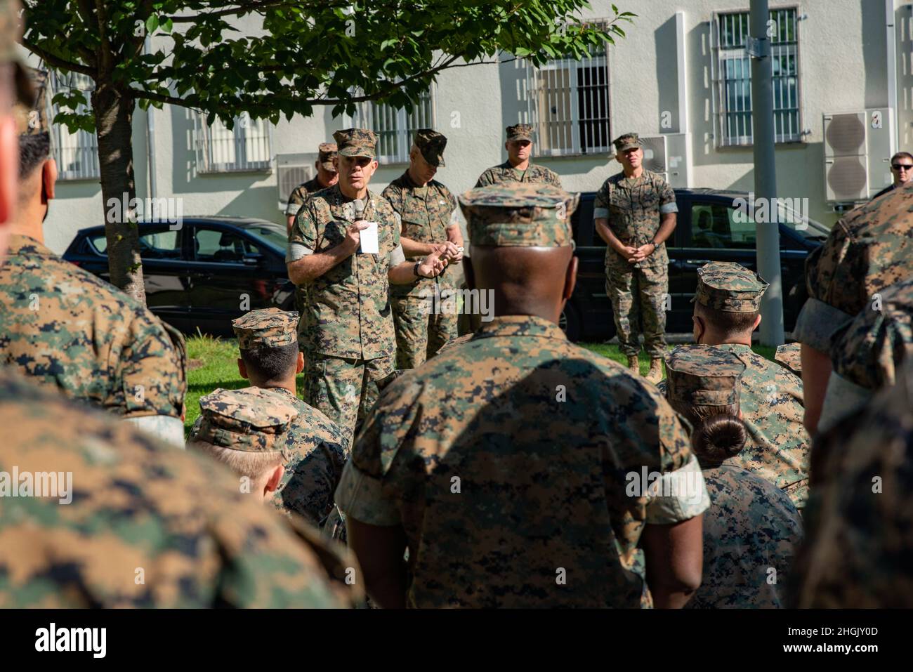 U.S. Marine Corps Gen. David H. Berger, 38th Commandant of the Marine ...