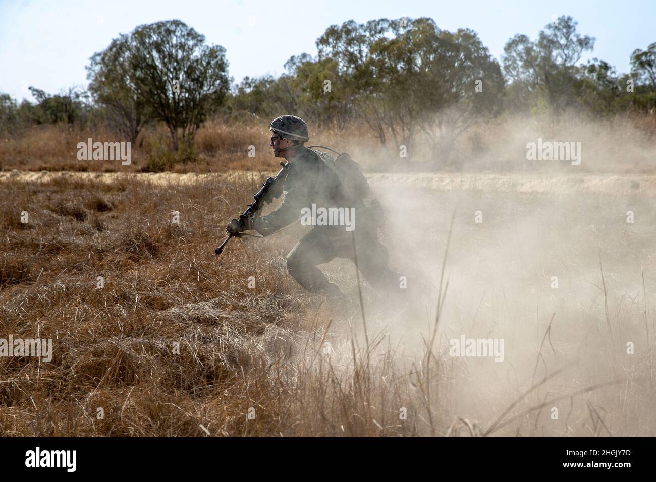 A U.S. Marine with Company B., 1st Battalion, 7th Marine Regiment ...