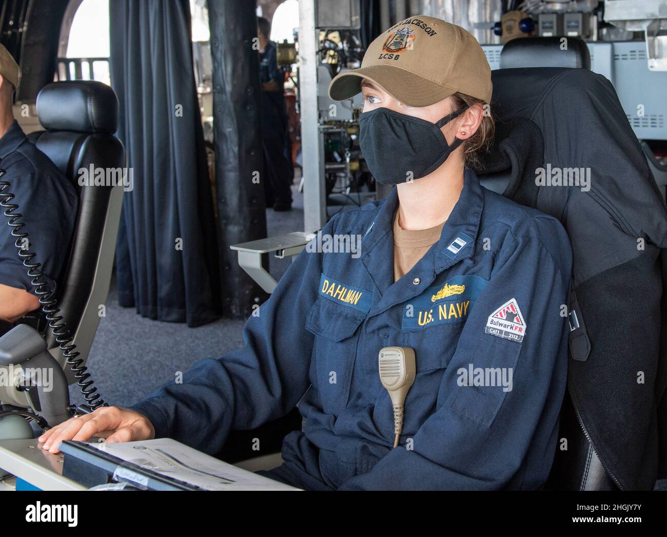 PACIFIC OCEAN (Aug. 24, 2021) Lt. Julianne Dahlman, from Charleston, S ...