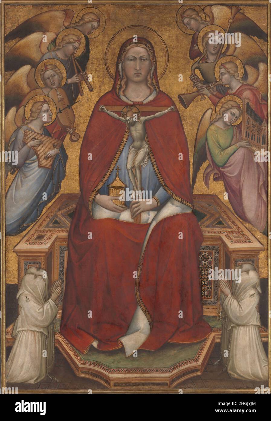 Saint mary magdalen holding a crucifix hi-res stock photography and images - Alamy