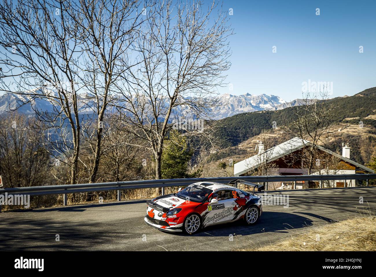 Monte Carlo, Monaco. 21st Jan, 2022. 50 Ian CRERAR (CAN), Elise RACETTE ...