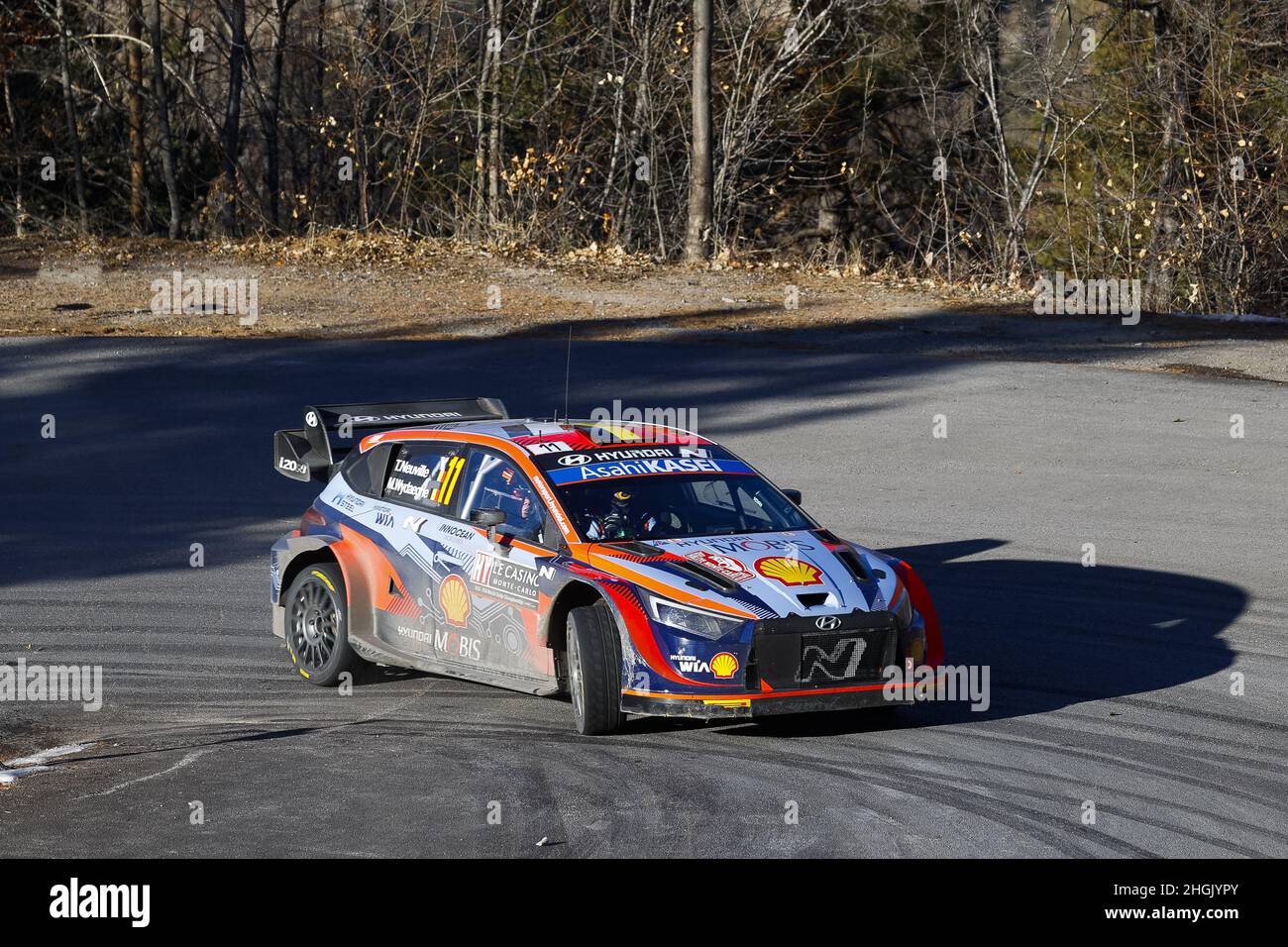 Monte Carlo, Monaco. 21st Jan, 2022. 11 Thierry NEUVILLE (BEL), Martijn ...