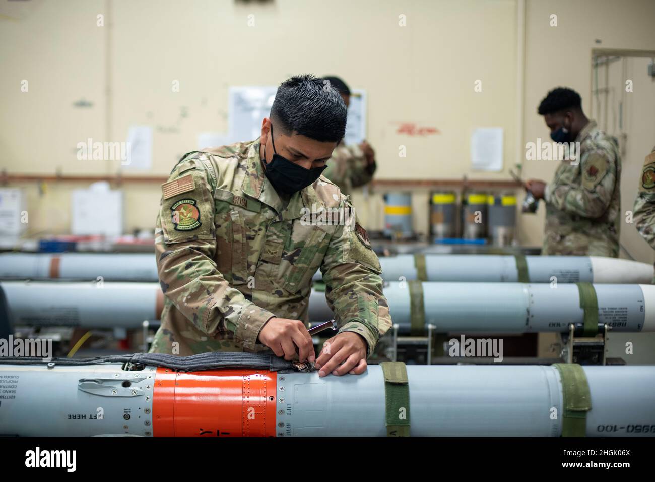 U.S. Air Force Senior Airman Jonathan Sosa, 325th Munitions Squadron ...