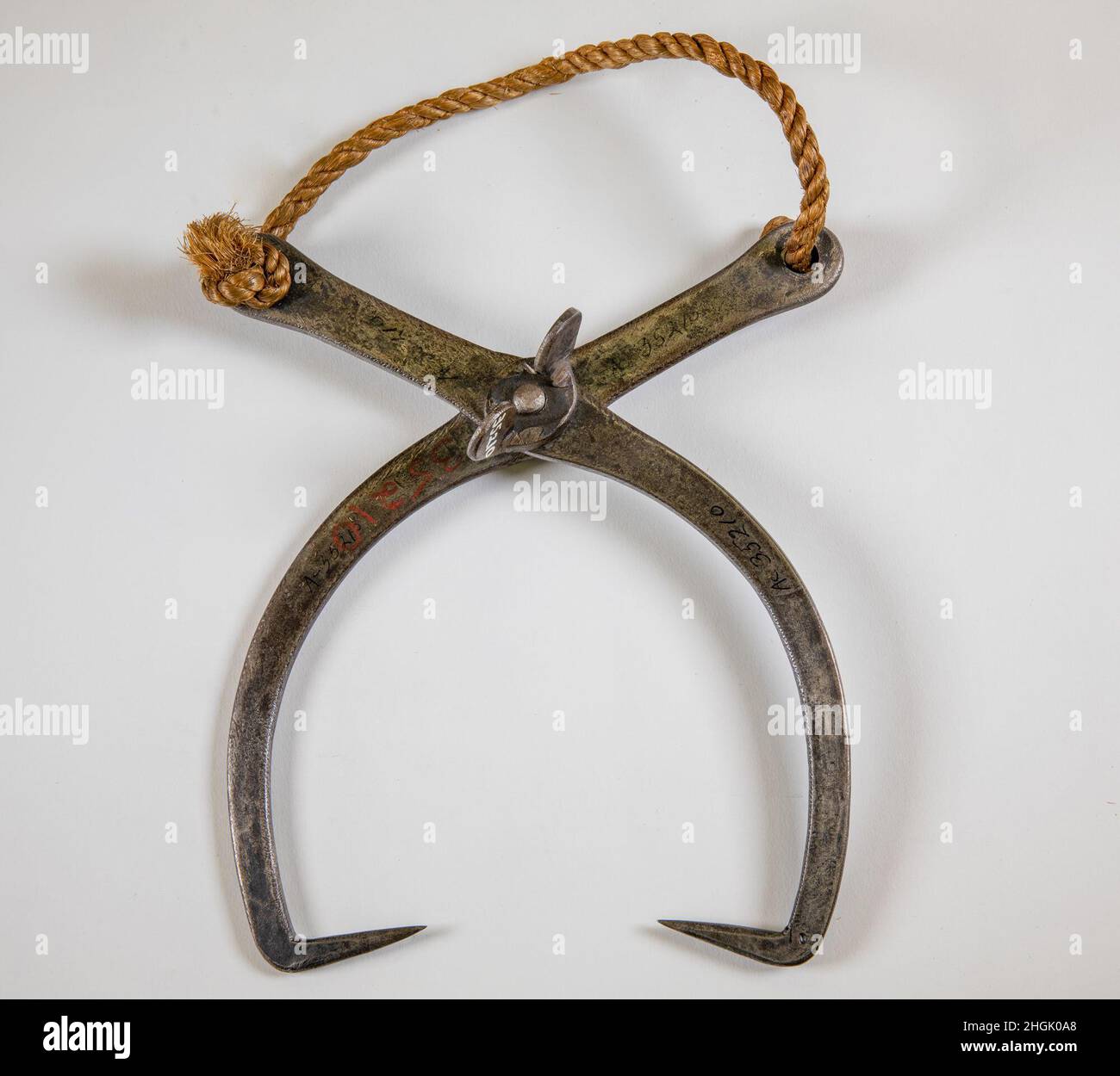 Description: Traction Clamp Caption: This traction clamp was used for ...