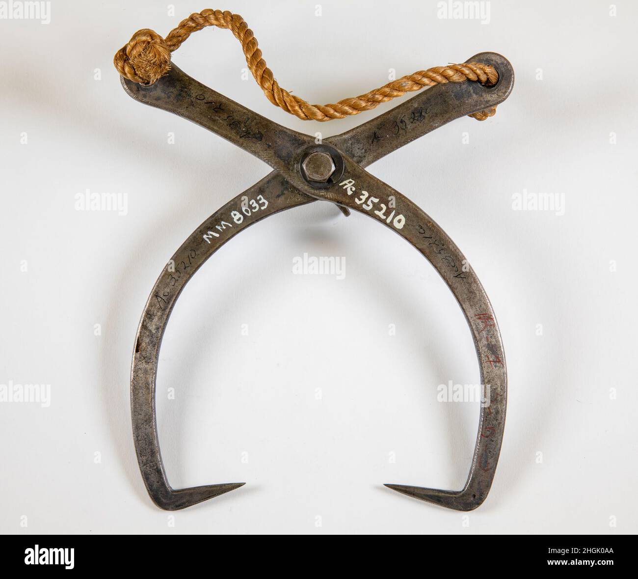 Description: Traction Clamp Caption: This traction clamp was used for ...