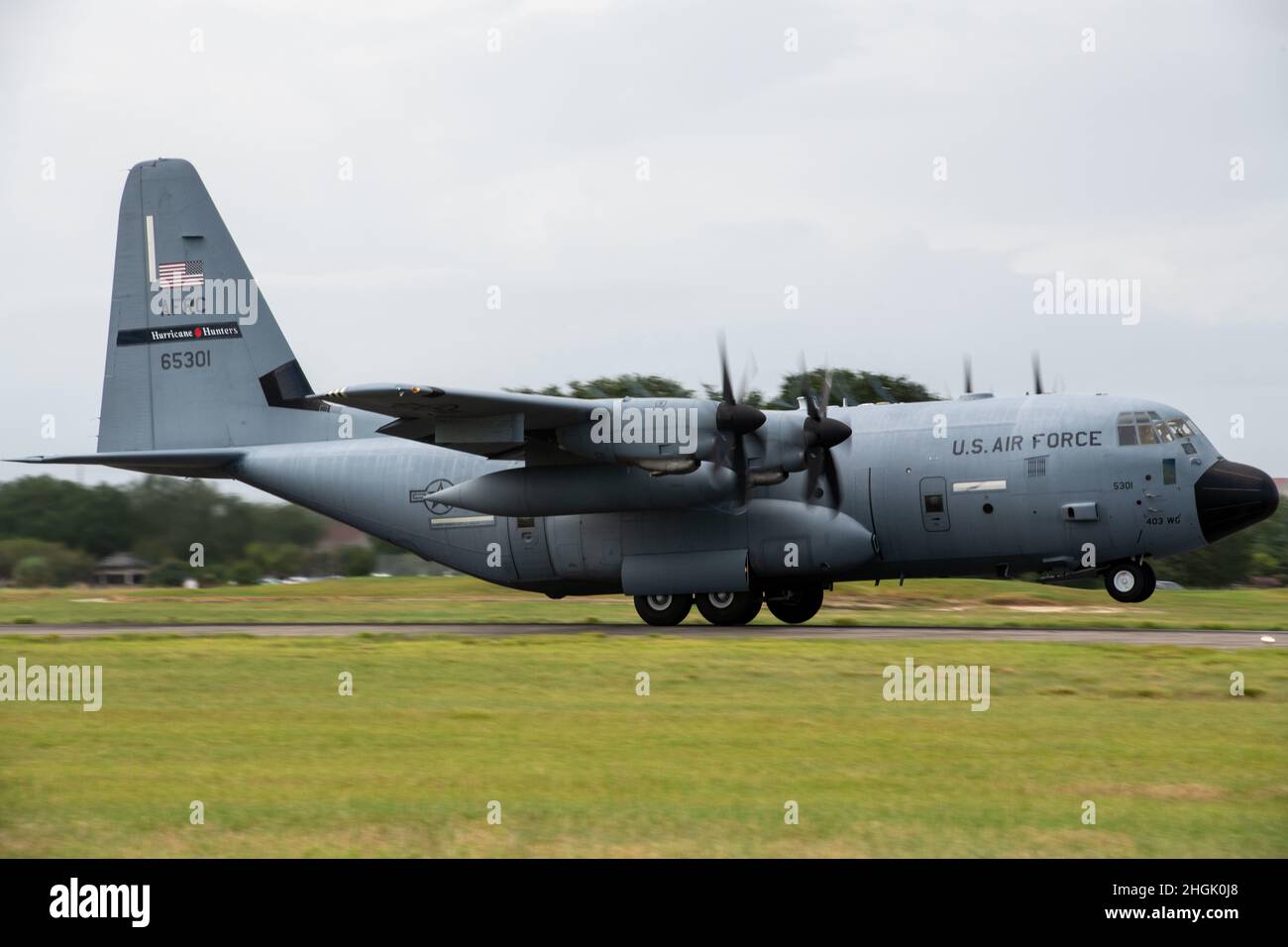 A WC-130J Super Hercules aircraft assigned to the 53rd Weather ...