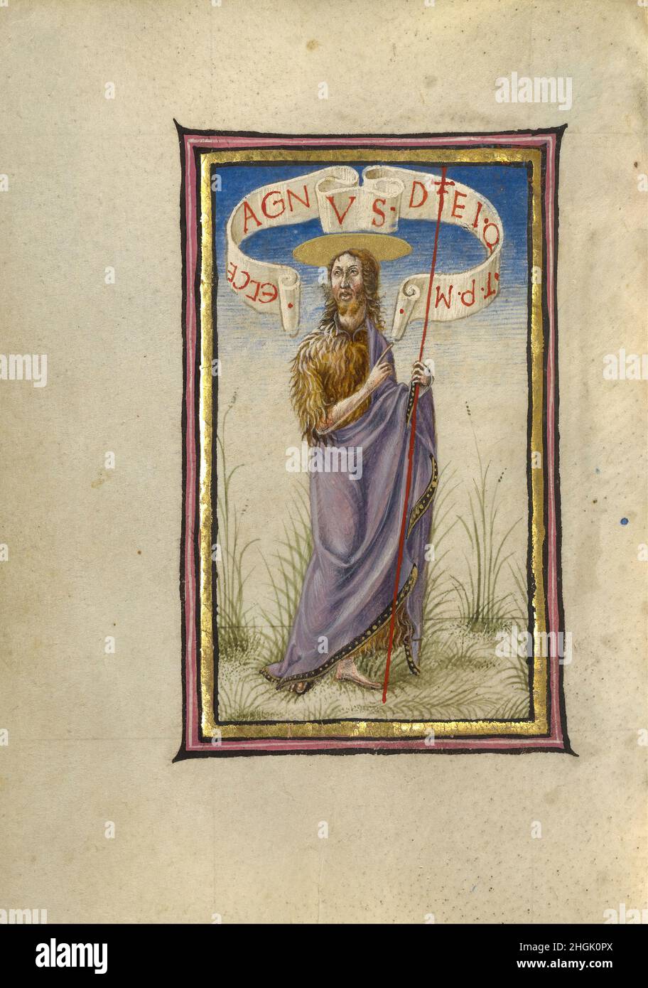 Crivelli saint john the baptist hi-res stock photography and images - Alamy