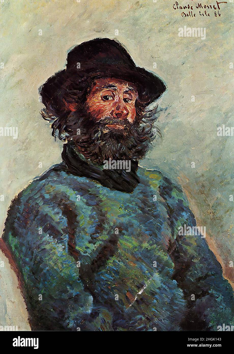 Portrait de Poly - 1886 - Oil on canvas 74 × 53 cm - mo33Monet Claude ...