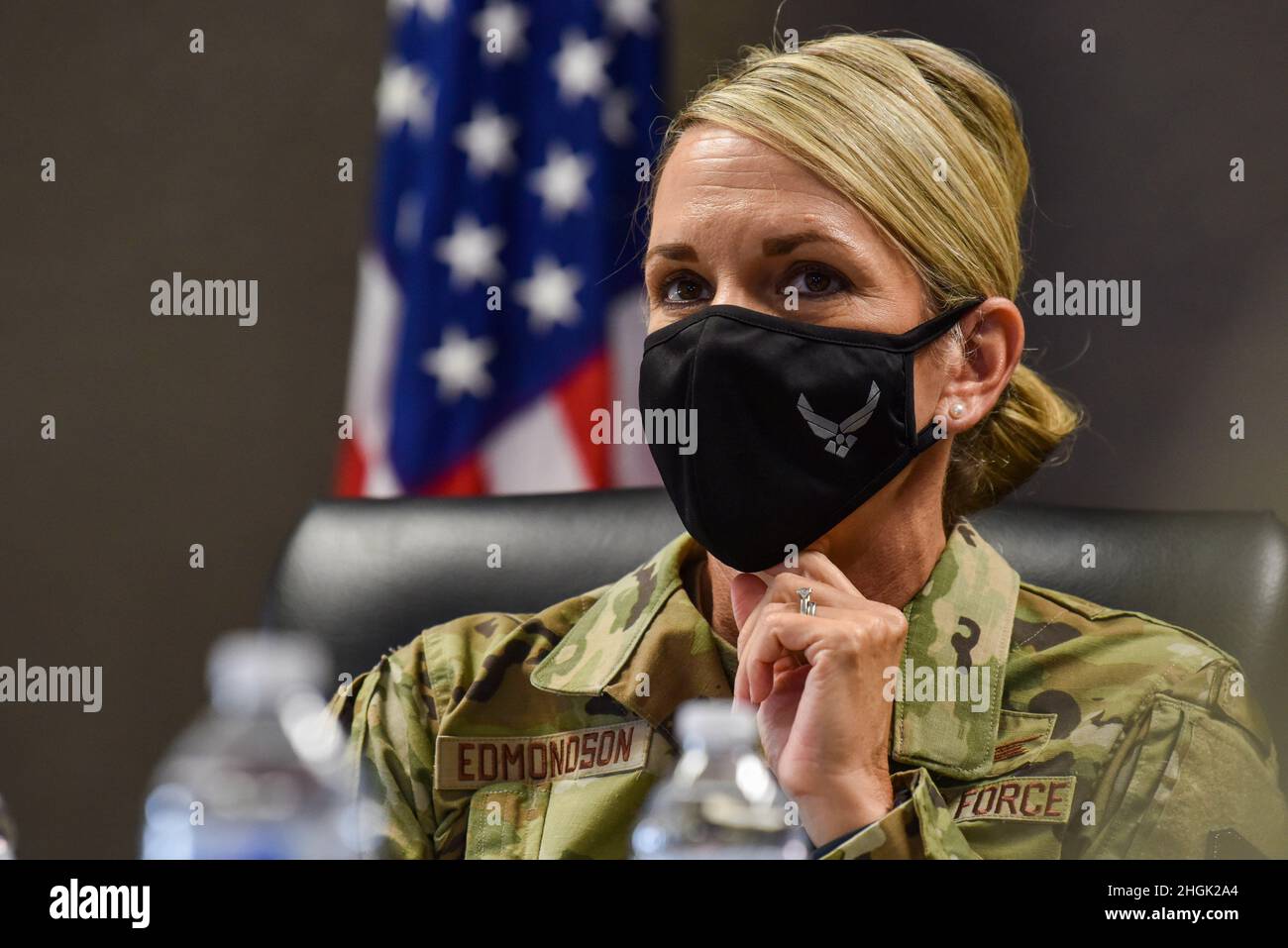 U.S. Air Force Maj. Gen. Michele Edmondson, 2nd Air Force commander ...