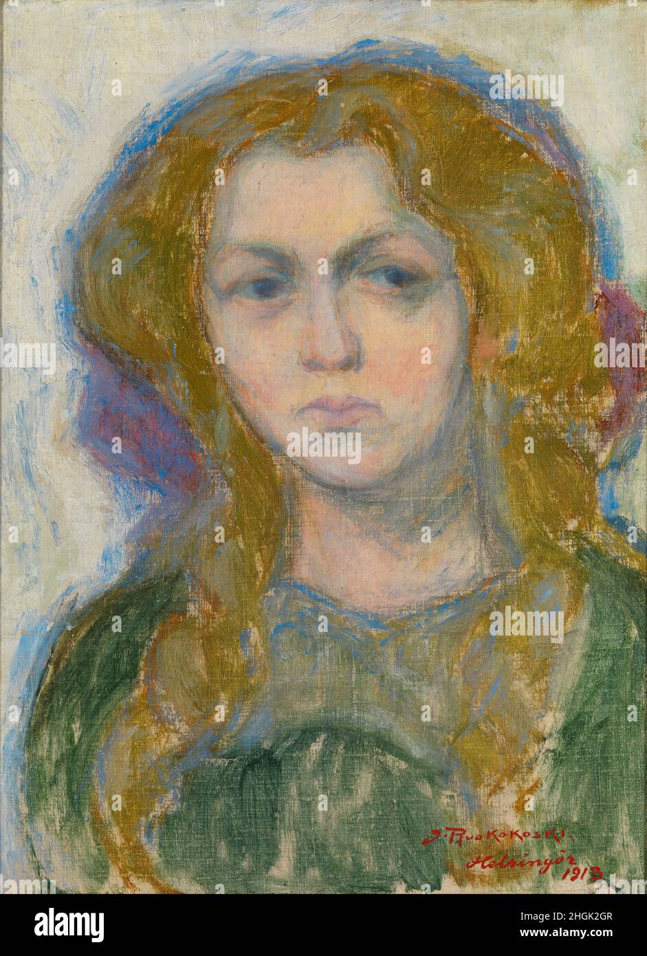 Ruokokoski, Jalmari - Girl Stock Photo - Alamy