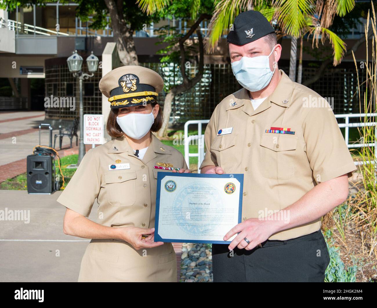 210827-N-AU520-1029 SAN DIEGO (Aug. 27, 2021) Capt. Kim Davis, Navy ...