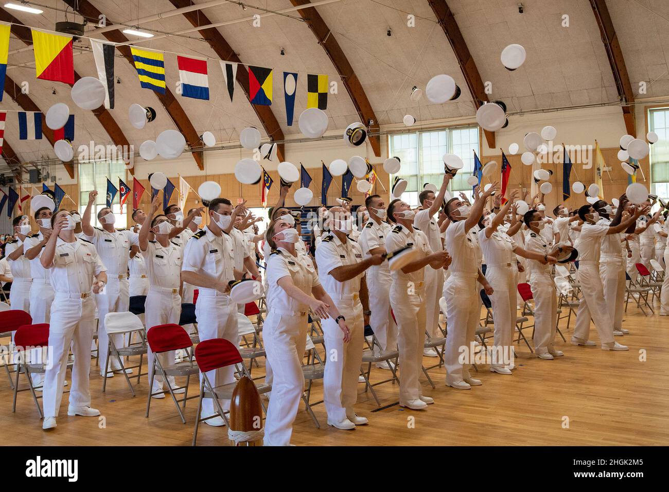 210827-N-ZW825-0317 NEWPORT, R.I. (Aug. 27, 2021) Officer Candidate ...