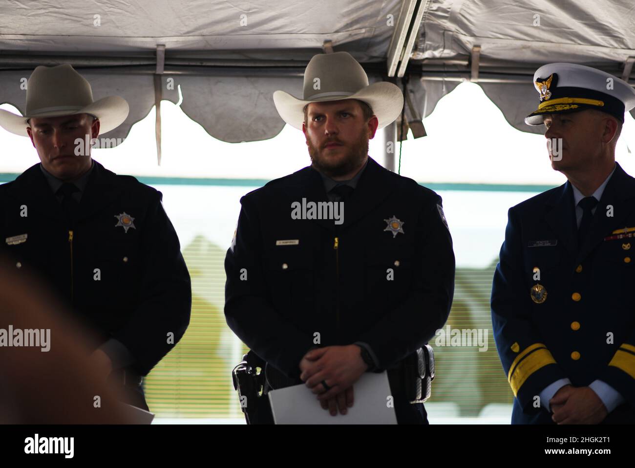 Left, Thomas Hamblin and Casey Humphries, Nevada Department of Wildlife ...