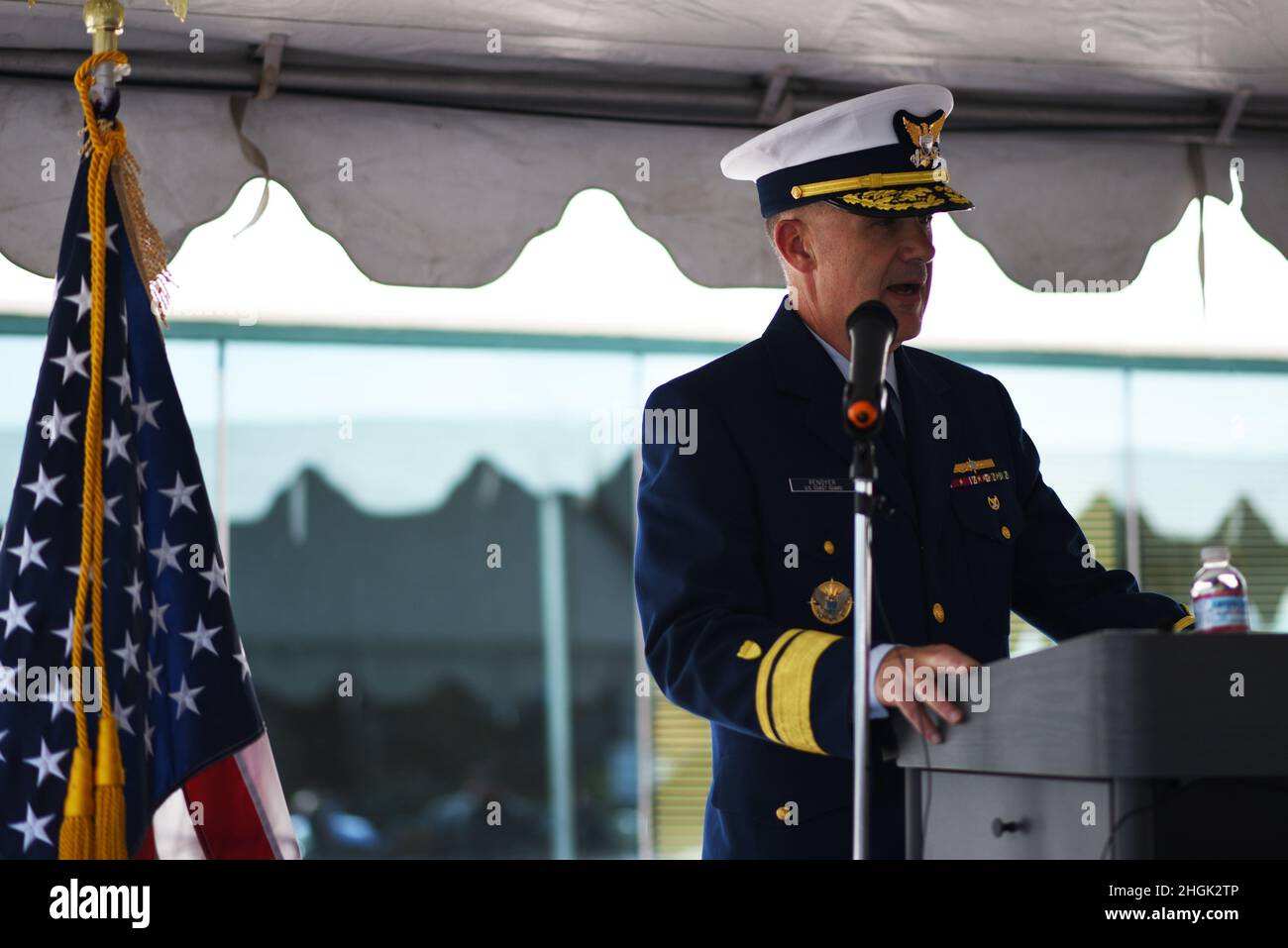 Rear Adm. Brian Penoyer, Eleventh Coast Guard District commander ...