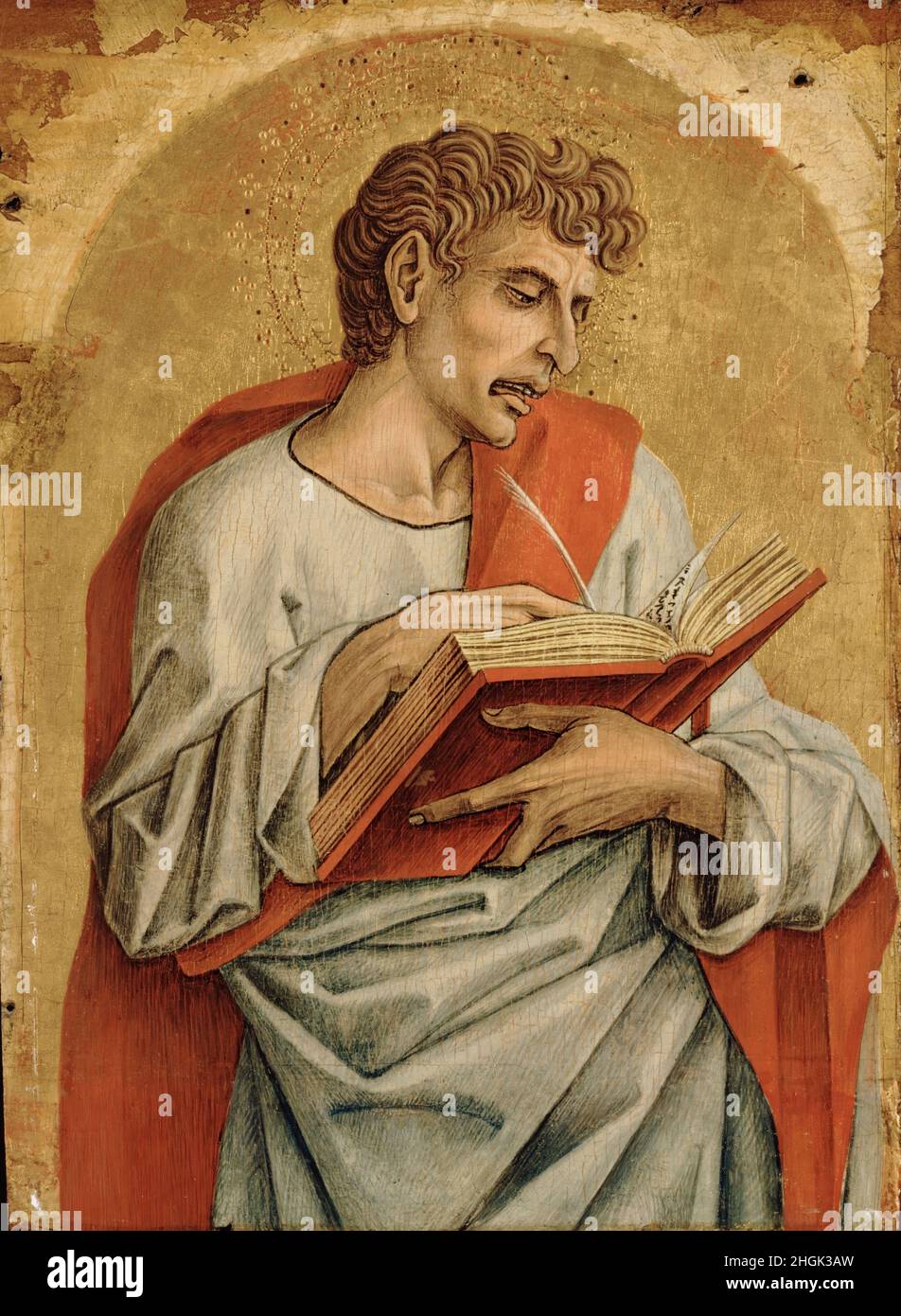 Saint John the Evangelist - 1470c. - tempera su tavola 32,1 x 23,5 cm ...