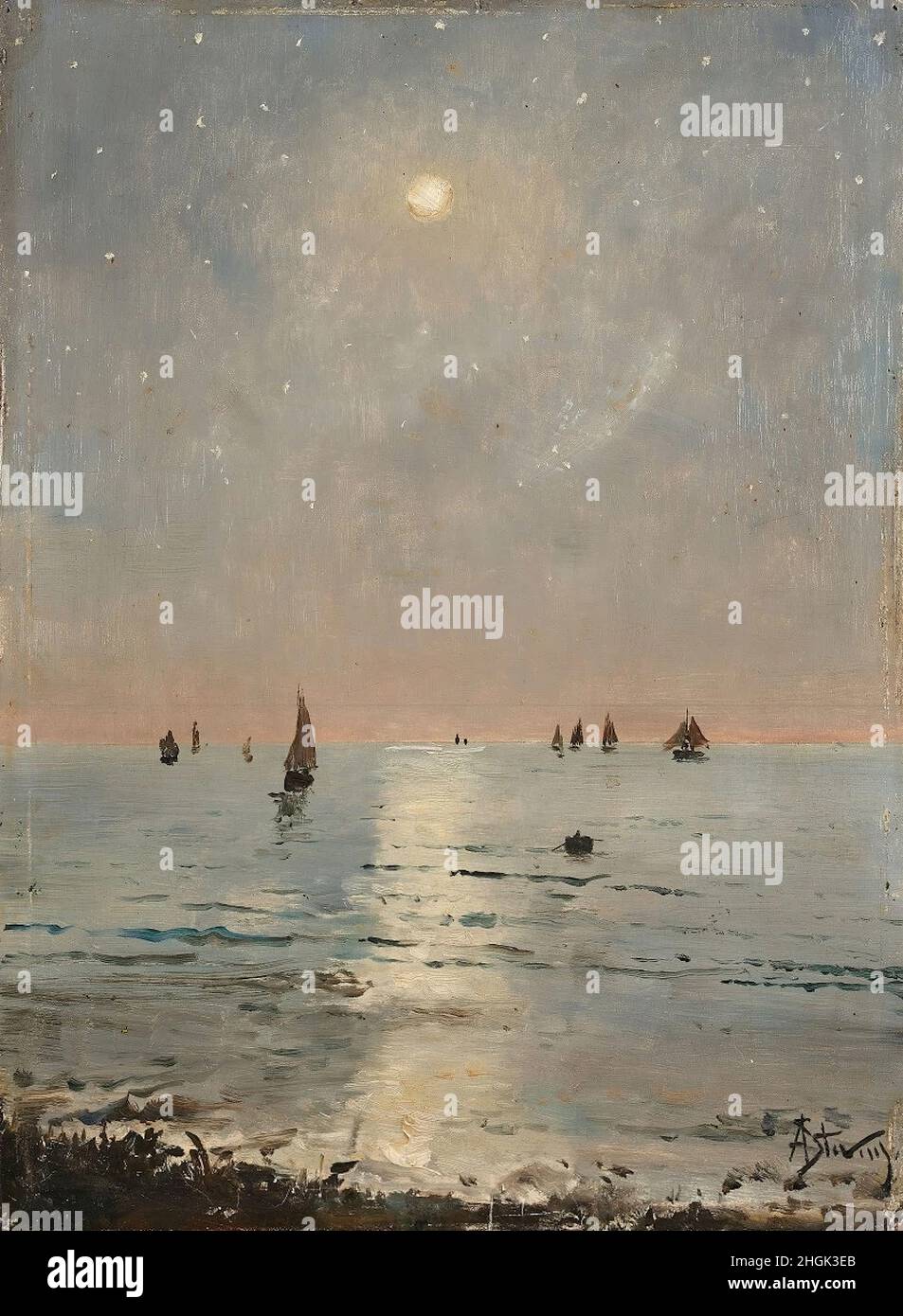 Marine au clair de lune hi-res stock photography and images - Alamy