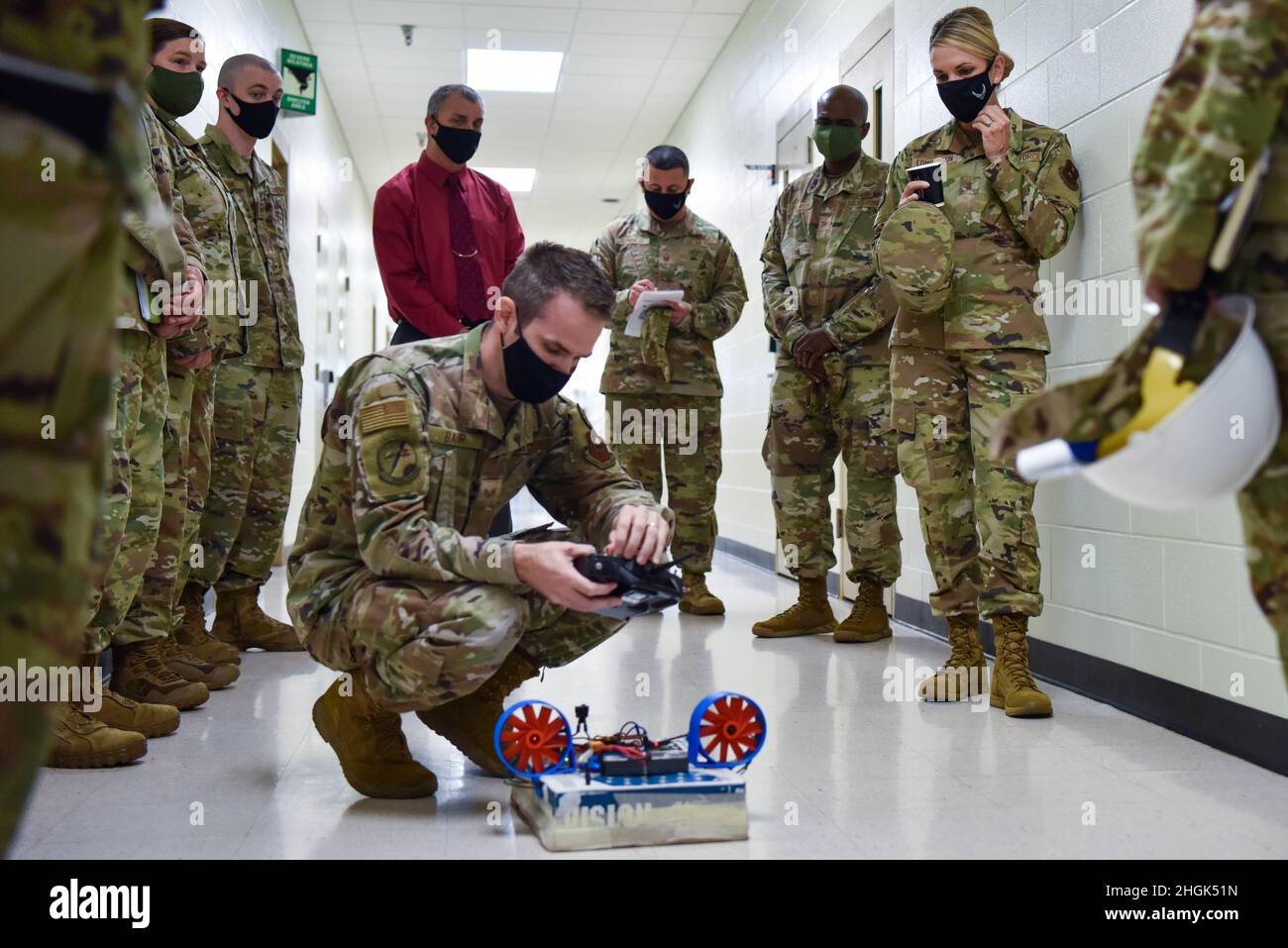 U.S. Air Force Maj. Gen. Michele Edmondson, 2nd Air Force commander ...
