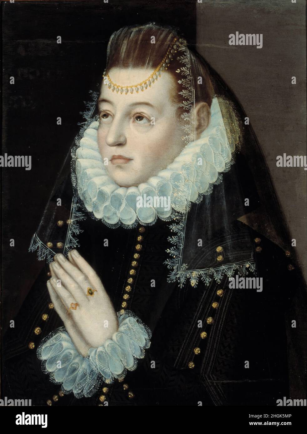 Baltasar de Echave Orio - Portrait of a Lady Stock Photo - Alamy