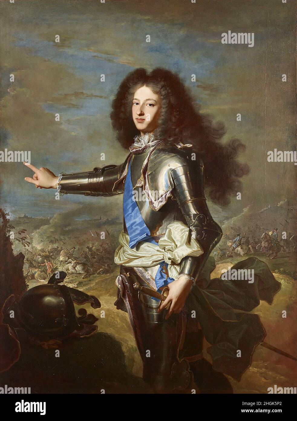 Hyacinthe rigaud louis de france hi-res stock photography and images ...