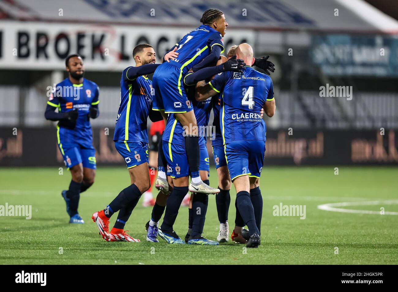 HELMOND, 21-01-2022, SolarUnie Stadium, Dutch Football Keuken Kampioen ...